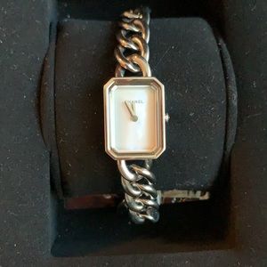 CHANEL | Accessories | Chanel Premiere Chain Quartz Watch Stainless ...